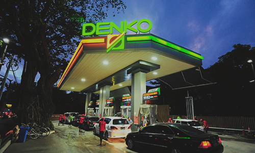 L&E Lighting Shop Online : projectsgasstation